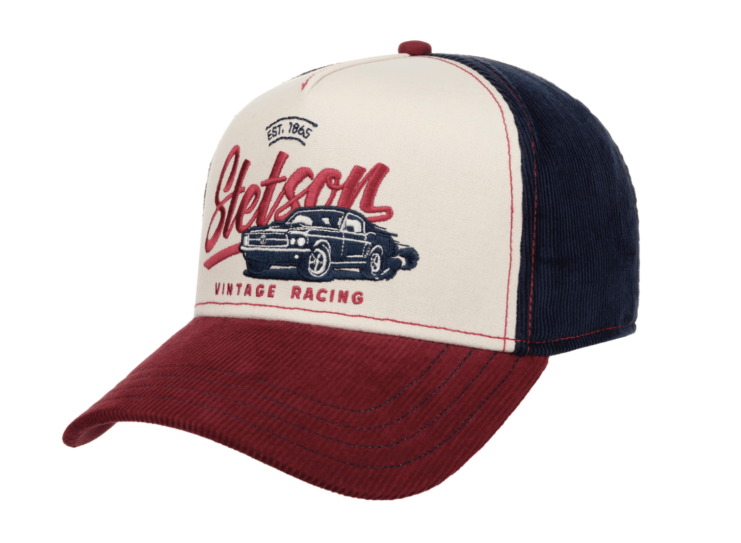 Stetson Trucker cap Vintage racing - Silverado Westernstore